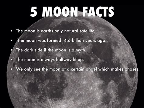 10 Facts About The Moon