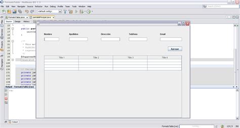 sakaetutoriales dar formato a un jtable en java