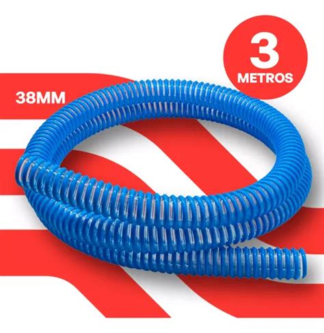 Mangueira Siliconada Para Piscina 38mm 3 Metros MercadoLivre