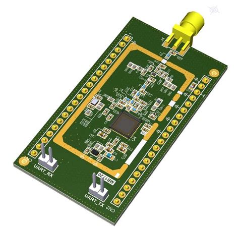 Stdes Wl5i4sbb 4 Layer Reference Design Based On Smds With Stm32wl Ufbga Mcu 意法半导体