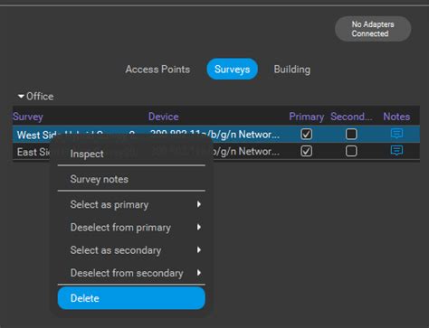 How To Delete A Survey In Ekahau Ai Pro Ekahau Customer Support