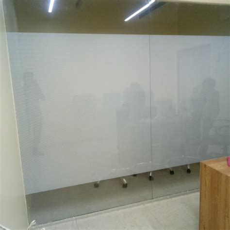 Single Sided Frosted Glass Film Packaging Type Roll Thickness 06