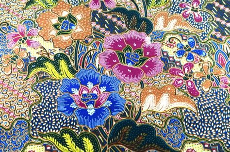Malaysian And Indonesian Batik Patterns Jigsaw Puzzle In Handmade