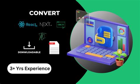 Convert Downloadable Pdf From React Js Nextjs And Web App By Mm Akhtar