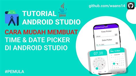 Cara Membuat Time Date Picker Di Android Studio Android Studio