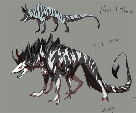 Old Hyena Monster Design On Toyhouse
