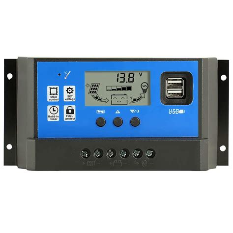 Powmr 60a Charge Controller Solar Panel Charge Controller 12v 24v Max 48v 1560w Input
