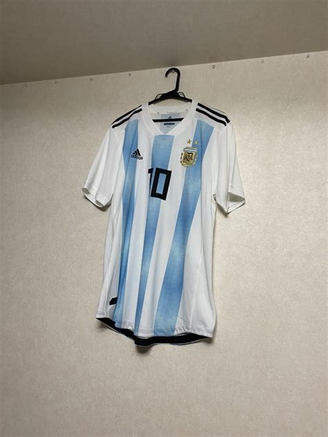 【未使用】fifa22 ワールドカップ アルゼンチン サッカーユニフォーム（home）ファン・エディション ＃10 リオネルメッシ Lサイズ