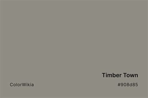 8 Shades Of Timber Color
