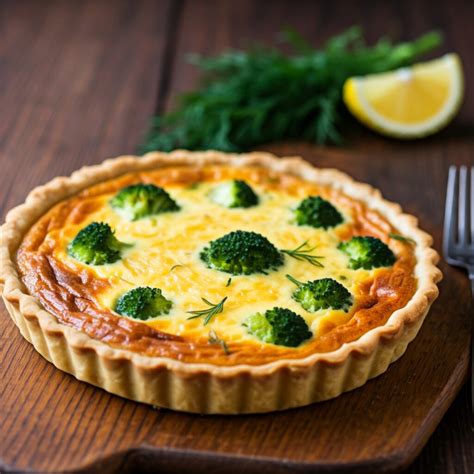 Broccoli And Cheddar Quiche Recipe Tastytrcks
