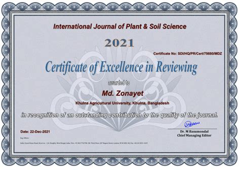 Pdf International Journal Of Plant And Soil Science
