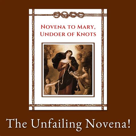 Novena Of Mary Undoer Of Knots Prayer Cards Printable Novena Prayer Novena To Virgin Mary