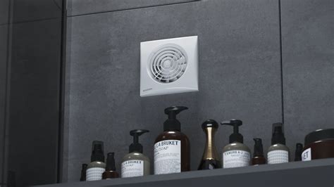 Bathroom Extractor Fan Envirovent 3d Model 19 3ds Blend C4d Fbx