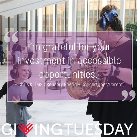 Givingtuesday Milwaukee Symphony Orchestra