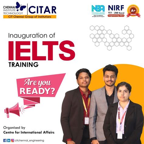 Chennai Institute Of Technology On Linkedin Ieltsinception