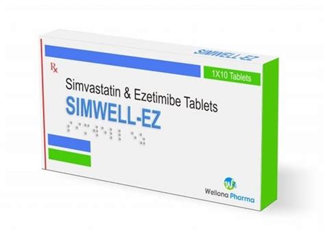 Simvastatin And Ezetimibe Tablets At ₹ 142 Stripe Ezetimibe Tablet In Nandivaram Guduvancheri