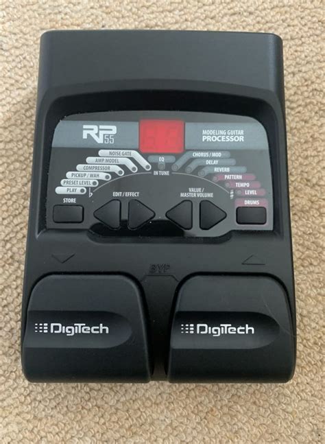 Digitech Rp55 Guitar Multi Effects Rock Stock Stores