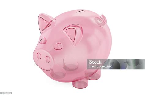 빈 투명 돼지 저금통 3d 렌더링 0명에 대한 스톡 벡터 아트 및 기타 이미지 0명 3차원 형태 경제 Istock