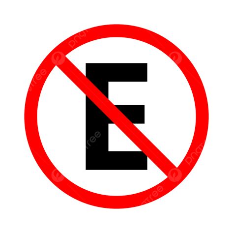 No Hay Icono De Estacionamiento En Español PNG dibujos No Estacionar