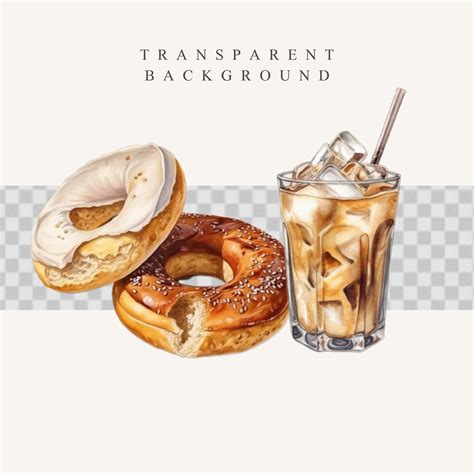 Water Color Food Clipart For Your Brunch Etsy