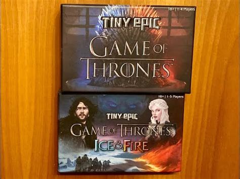 Tiny Epic Game Of Thrones Deluxe Edition Board Game Boardgamegeek