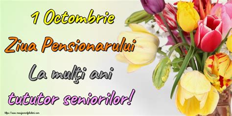 Felicitari De Ziua Pensionarului 1 Octombrie Mesajeurarifelicitari