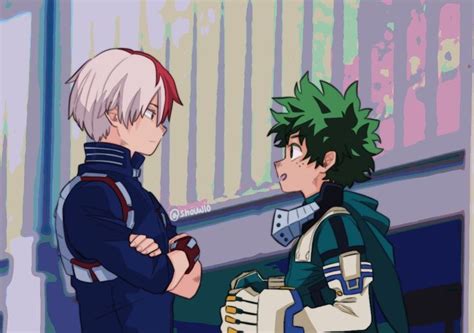 Todoroki Y Deku Personajes De Anime Anime Bonito Parejas Anime Bonitas