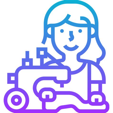 Modista Iconos Gratis De Profesiones Y Trabajos