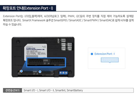 Iec1000lite 56 산업용임베디드 컴퓨터 Mcu보드제어모듈