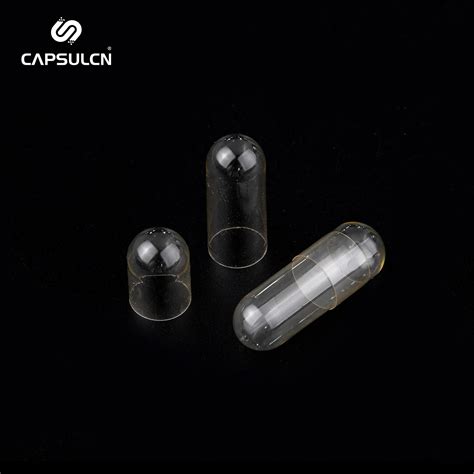 Gmp Certified Fillable Empty Capsule Shell Separable And Joined White