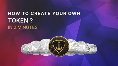 how to create your own token in 2 minutes easy youtube