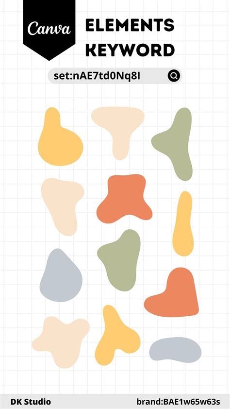 Canva Elements Keyword Abstract Shapes Artofit