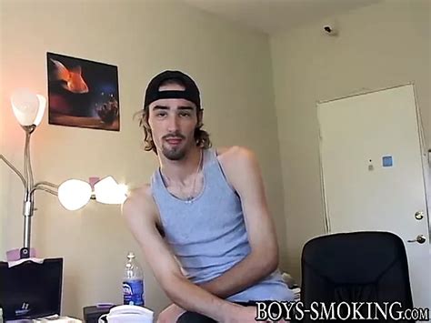 Hairy Skaters Ian Madrox And Dustin Kilimin Smoke And Stroke Gay Porn By