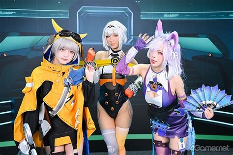「イザリア」「ドルフロ2」のキャラに扮した千葉チュチュさん，純米あやのさんらコスプレイヤーをxdブースで激写 Tgs2024