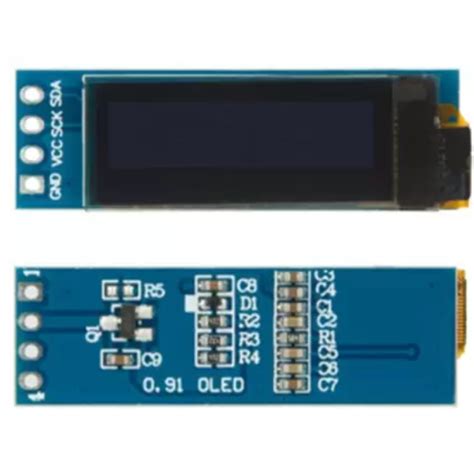 Buy 0 91 Inch Blue Oled Display Online In India Robocraze