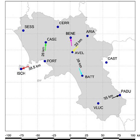 Network Map For Six Scenarios Download Scientific Diagram