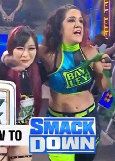 Bayley Wearing Her Sexy Mitb Attire On Smackdown 6 By Dragonmatt600 On