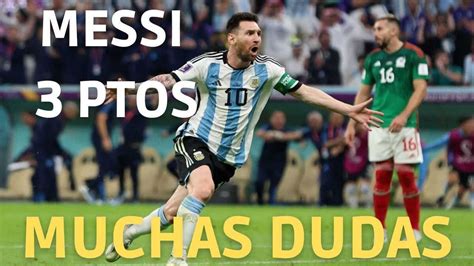 Argentina 2 0 México Resumen AnÁlisis E Impresiones Del Mundial De