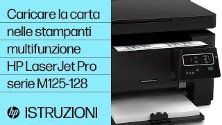 Stampante Multifunzione HP LaserJet MFP Pro M126nw Installazione Assistenza HP