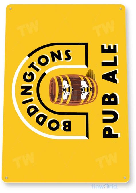 Boddingtons Beer Sign C815 Tinworld Liquor Signs