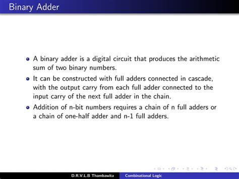 Lec 05 Combinational Logic Pdf