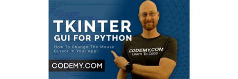 Changing Mouse Cursors Python Tkinter GUI Tutorial 160 TKinter