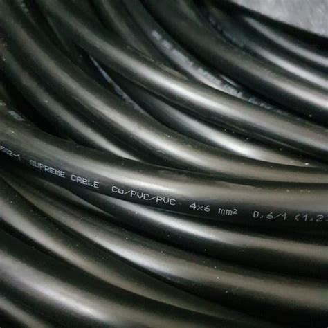 Kabel NYM Tembaga Pulung Ukuran 4x6 Mm2