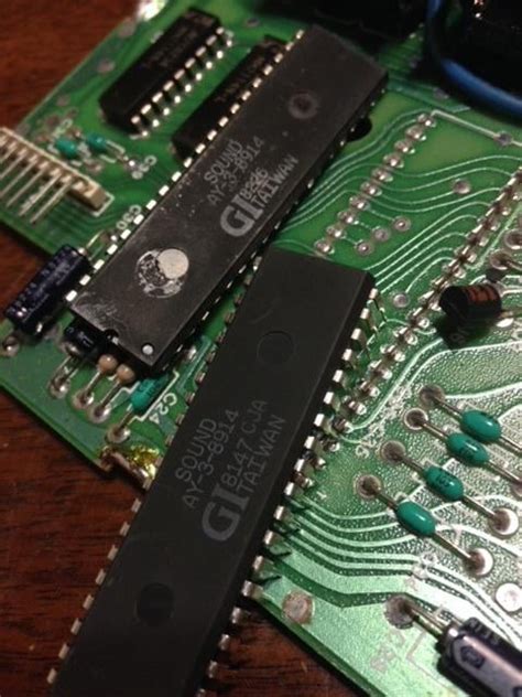 My Original Intelivision 1 Refurb And Replacing The Soundchip Due To