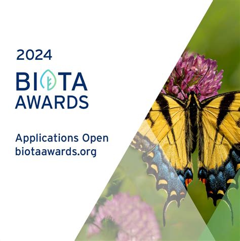 Biota Awards Application Digital Toolkit — Walder Foundation