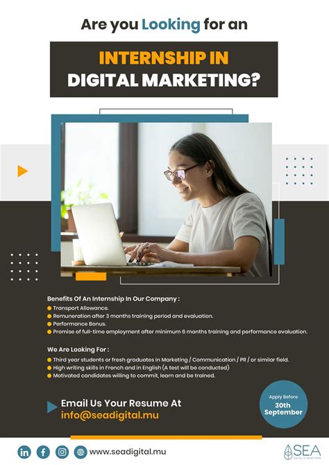 sea digital ltd on linkedin internship internshipopportunity digitalmarketing