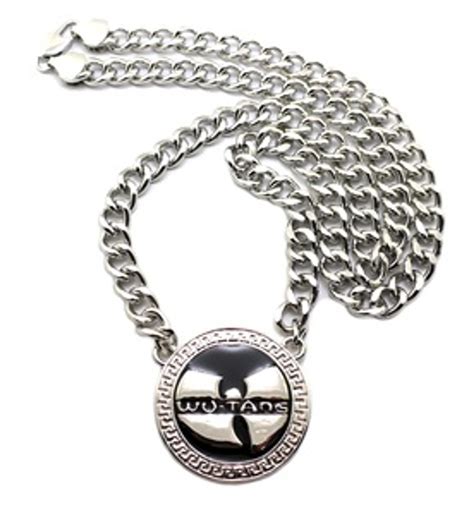 1 Wu Tang Silver Pendant Wfree 36 Chain The Black Bat
