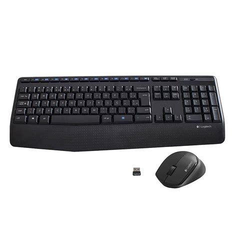 Kit Wireless Combo Teclado E Mouse Sem Fio Logitech Mk220 Design