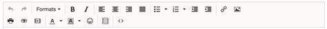 Change Tinymce Toolbar Icons To Text Stack Overflow