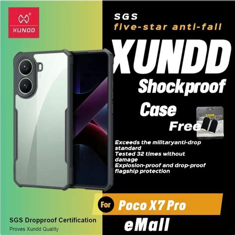 Poco X Pro Xundd Beatle Magnetic Wireless Charging Case With Holder Shockproof Case Lazada Ph